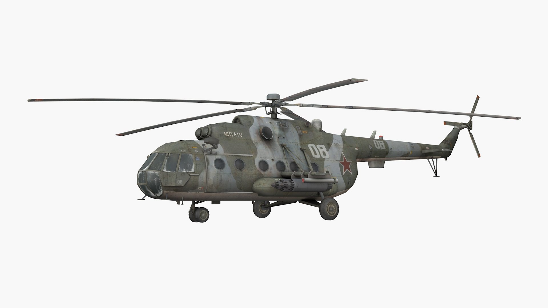 3D Mi8 Hip Model - TurboSquid 2116571