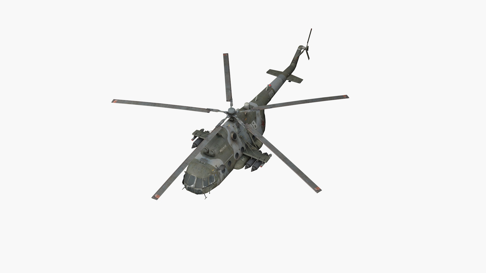 3D Mi8 Hip Model - TurboSquid 2116571