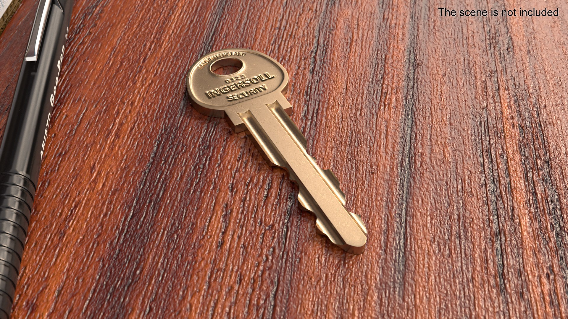 3D Key Type Ingersoll - TurboSquid 2222192