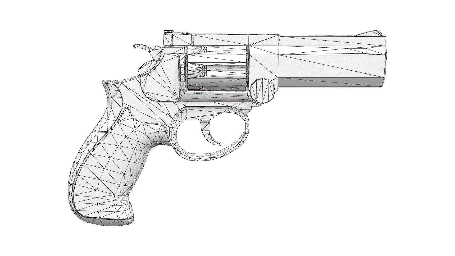 MP-412 Rex Revolver Gun 3D Model - TurboSquid 1928642