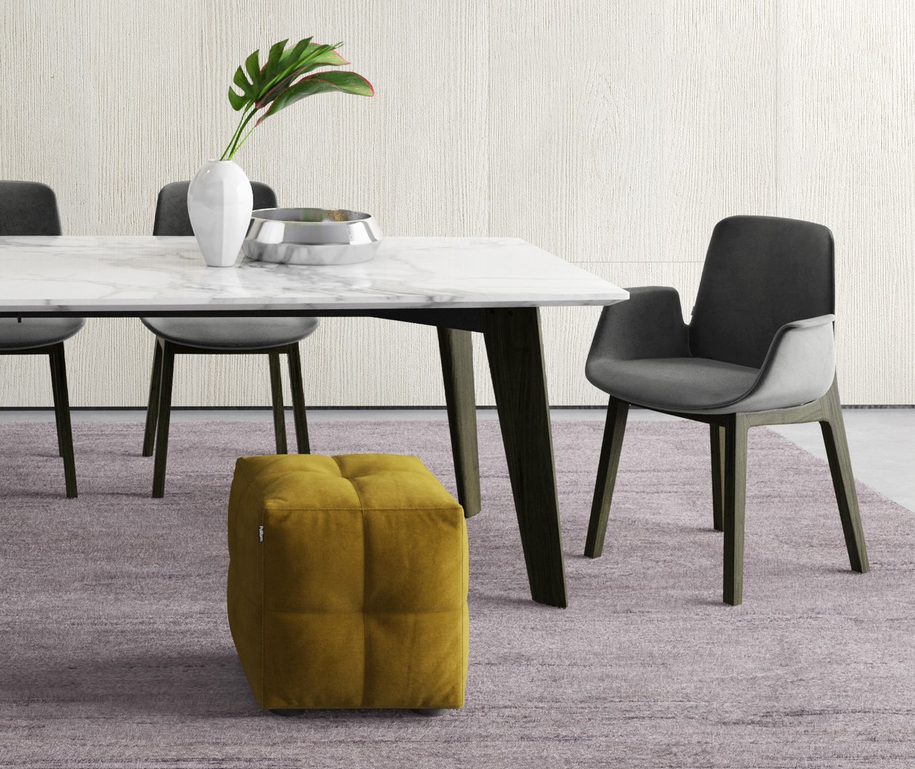 Poliform Howard Table Ventura 3D Model - TurboSquid 1573862