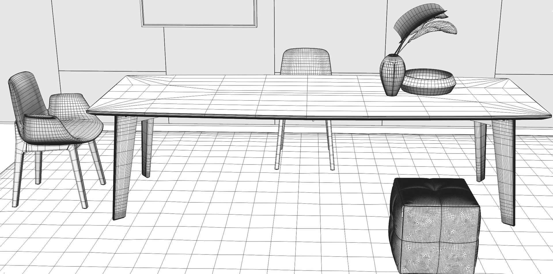 Poliform Howard Table Ventura 3D Model - TurboSquid 1573862