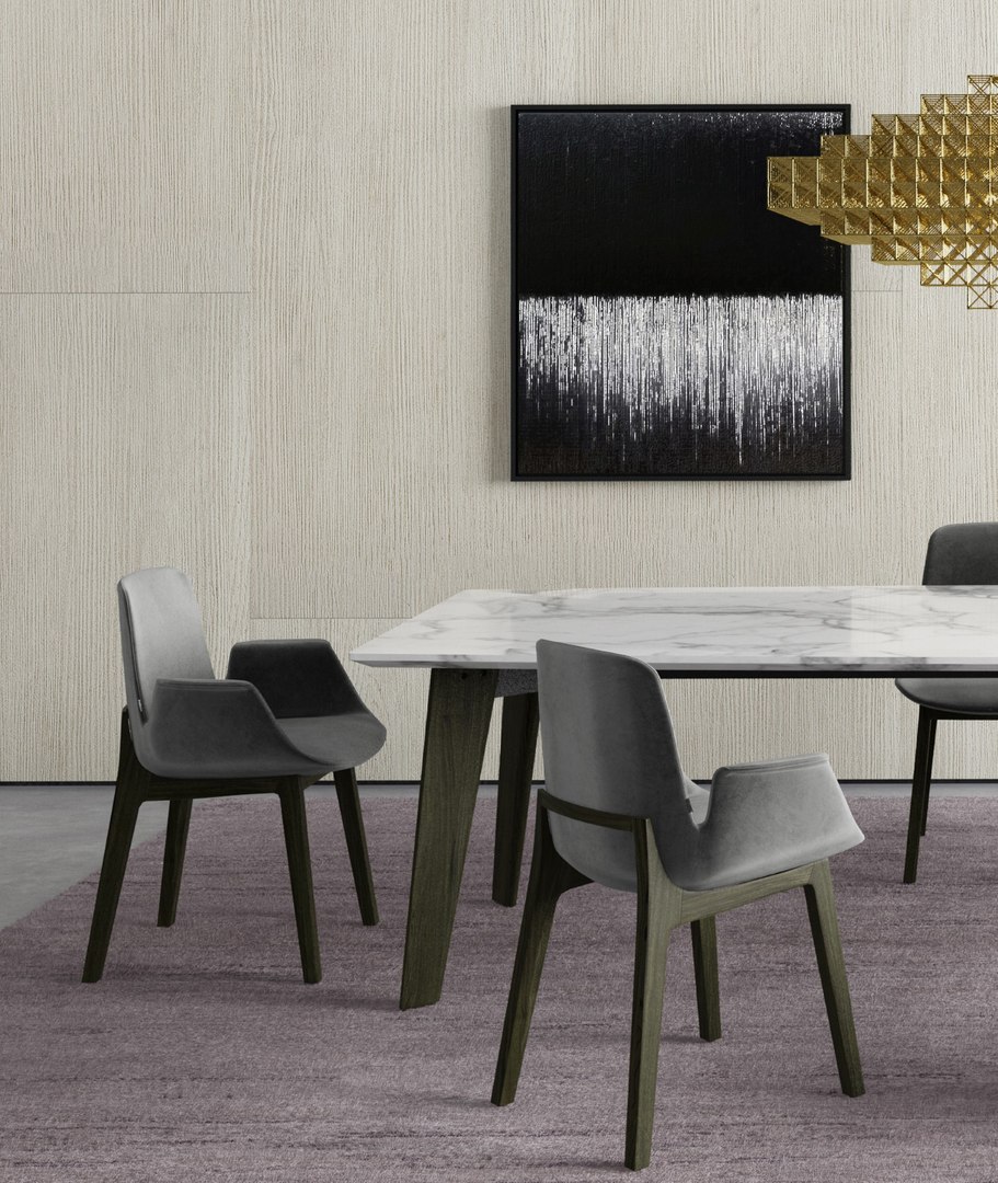 Poliform Howard Table Ventura 3D Model - TurboSquid 1573862