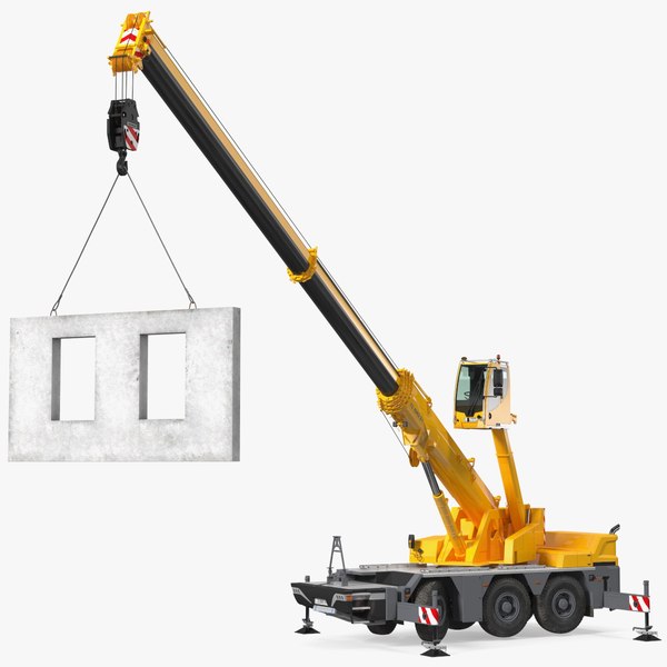 Mobilkran Liebherr Arbeiten 3D-Modell - TurboSquid 1860990