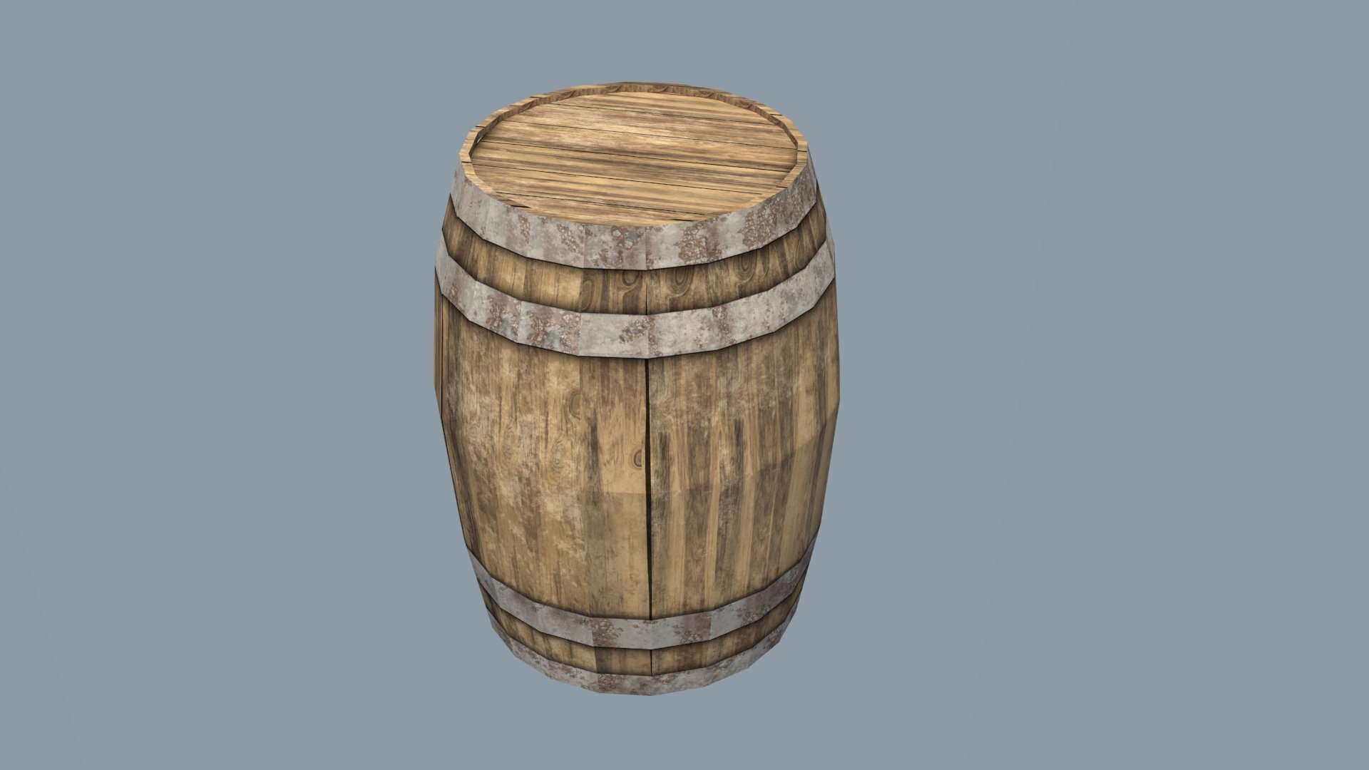 3D - Barrel Model - TurboSquid 1338925