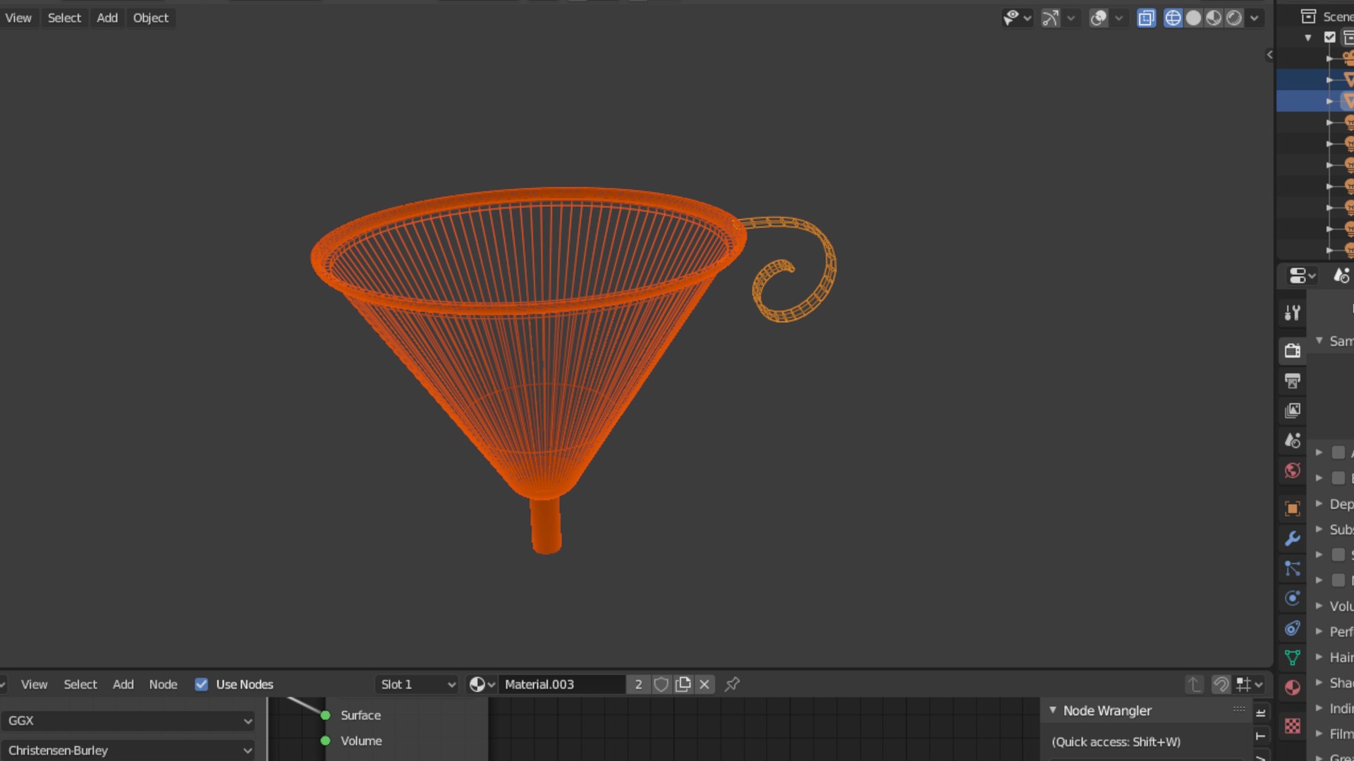 Metal Funnel 3D Model - TurboSquid 1613194