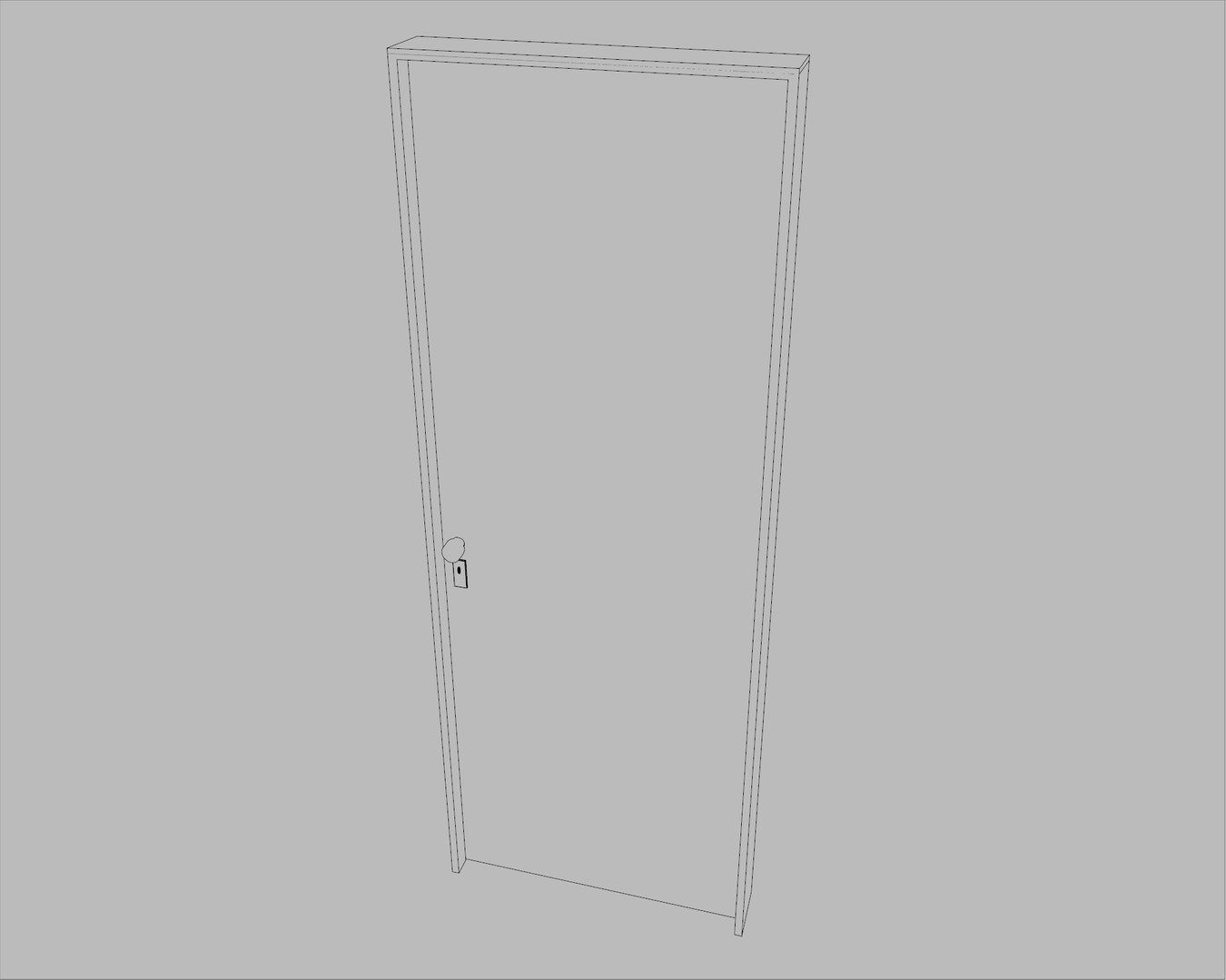 3D Door - TurboSquid 1365093