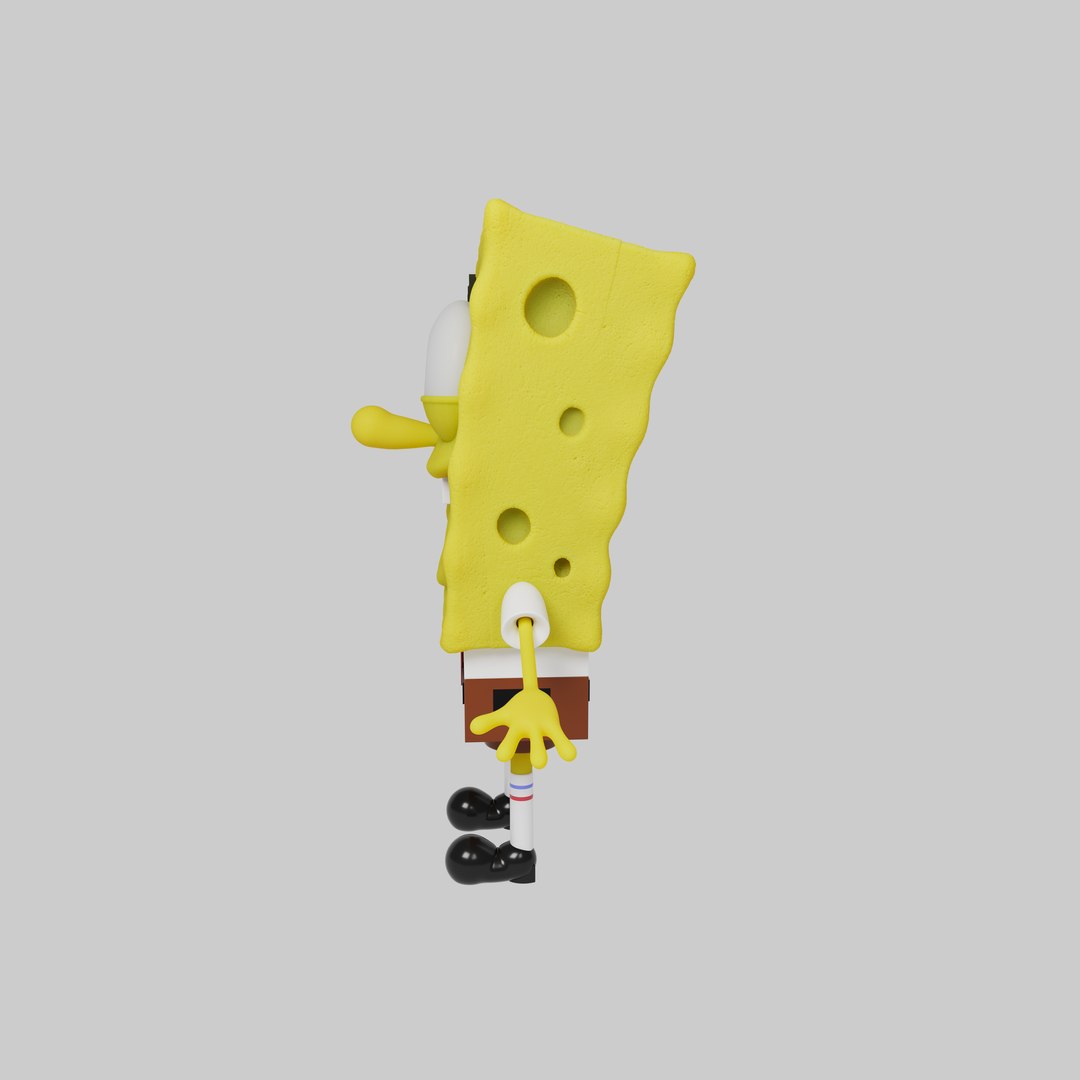 3D Spongebob - TurboSquid 2117173