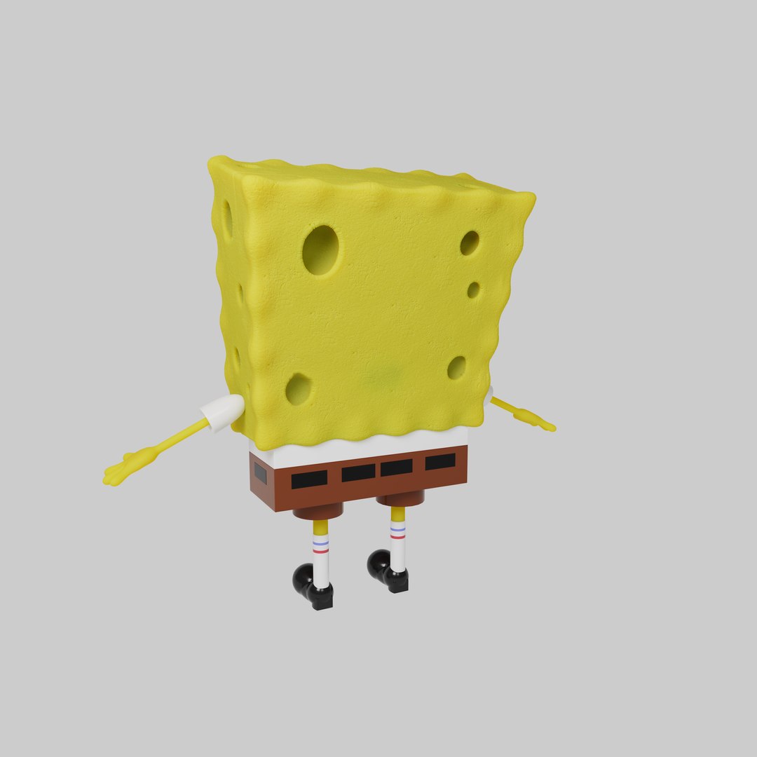 3D Spongebob - TurboSquid 2117173