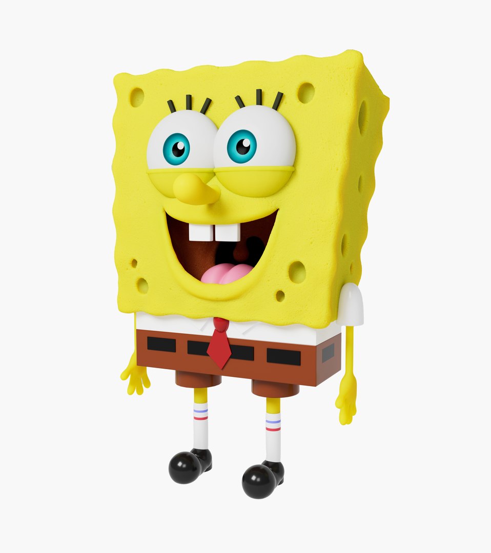 3D Spongebob - TurboSquid 2117173