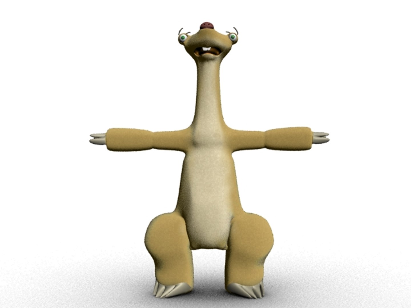3d Model Of Exclusive Sid Ice Age