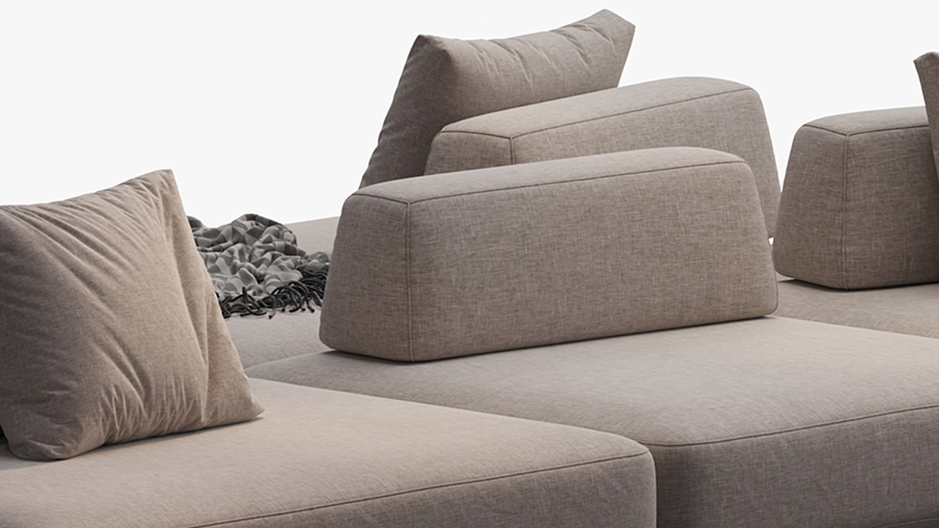 Boca Tommy Sofa 3D Model - TurboSquid 2008052