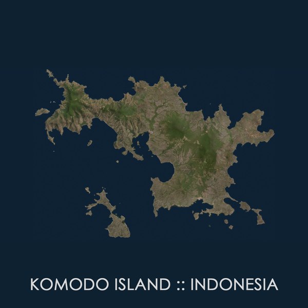 modelo 3d Komodo - Isla - TurboSquid 1387765