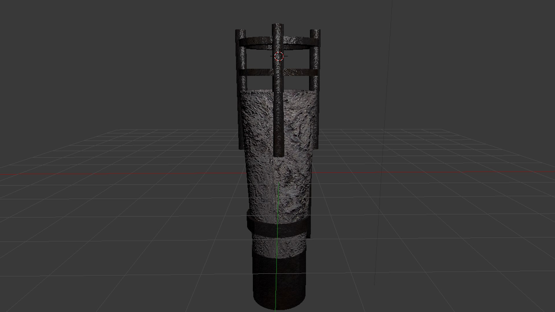 3D Stone Wall Torch Model - TurboSquid 1184034