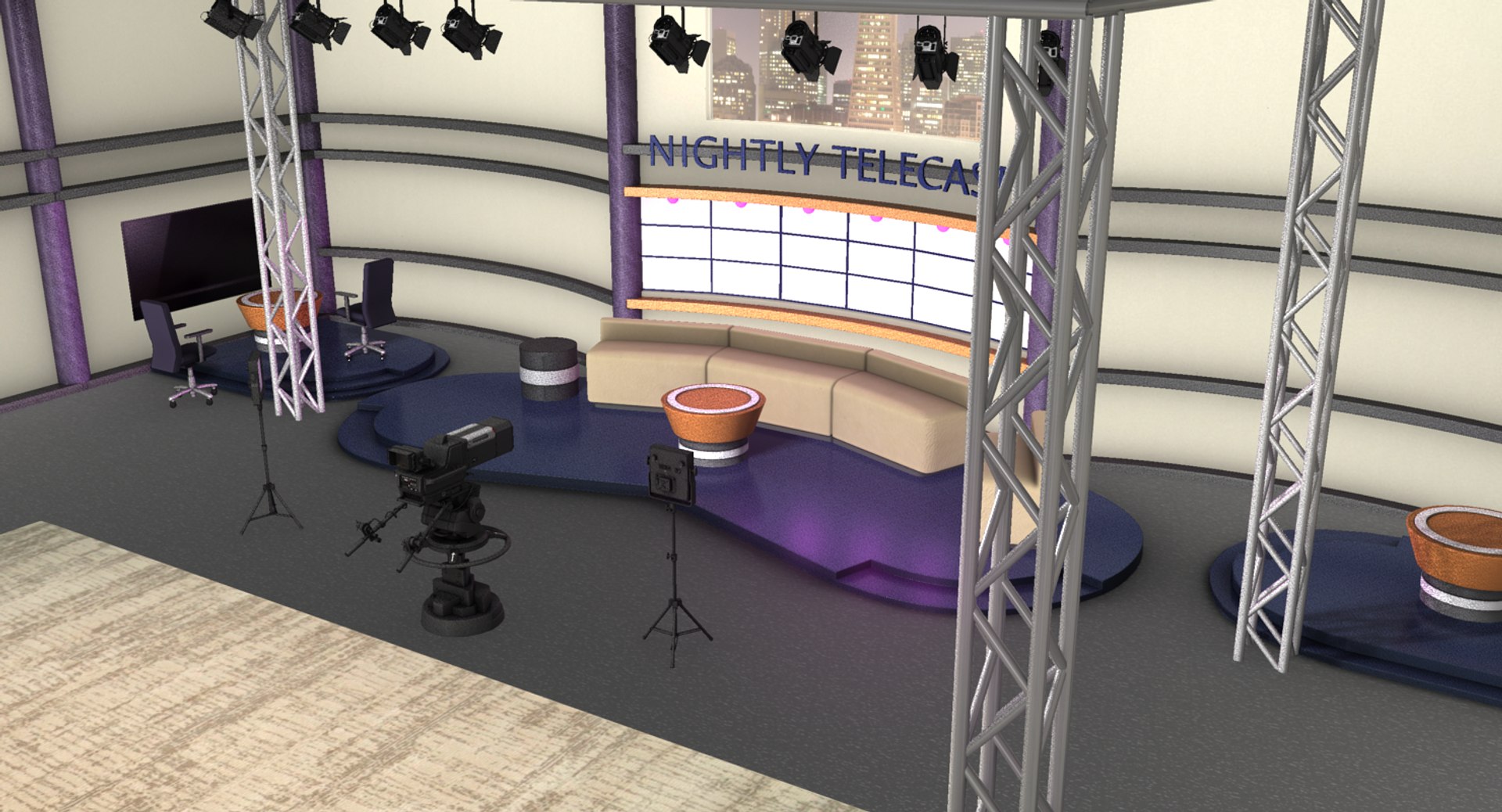 Studio Set Obj