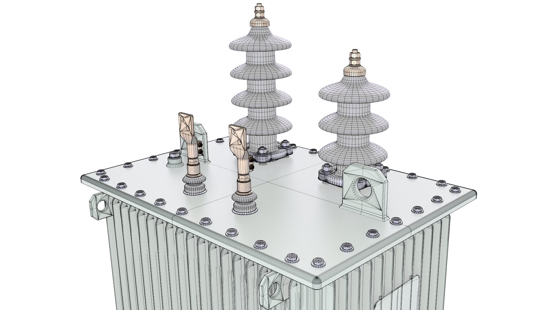 3D Transformer Power Distribution - TurboSquid 1684701