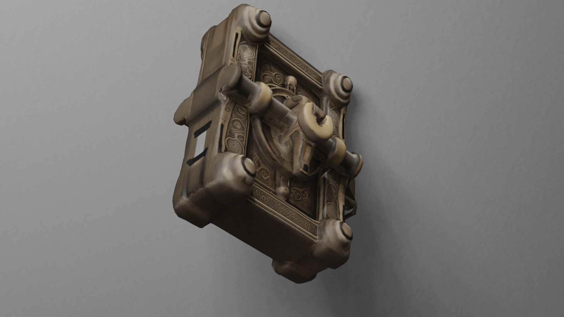 Antique Lock Mechanism 3D Model - TurboSquid 2330155