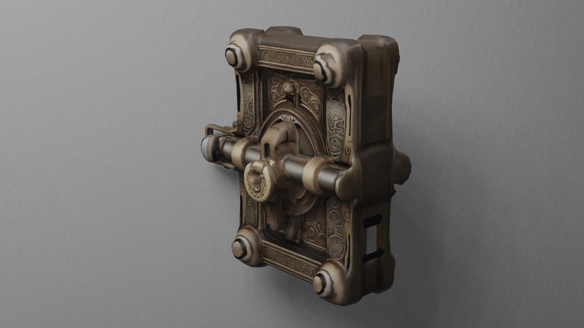 Antique Lock Mechanism 3D Model - TurboSquid 2330155