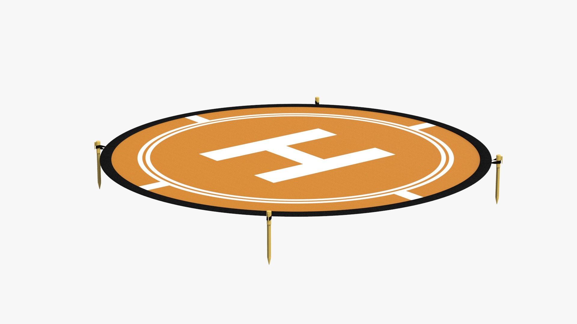 Landing Pad V2 3D - TurboSquid 1472241