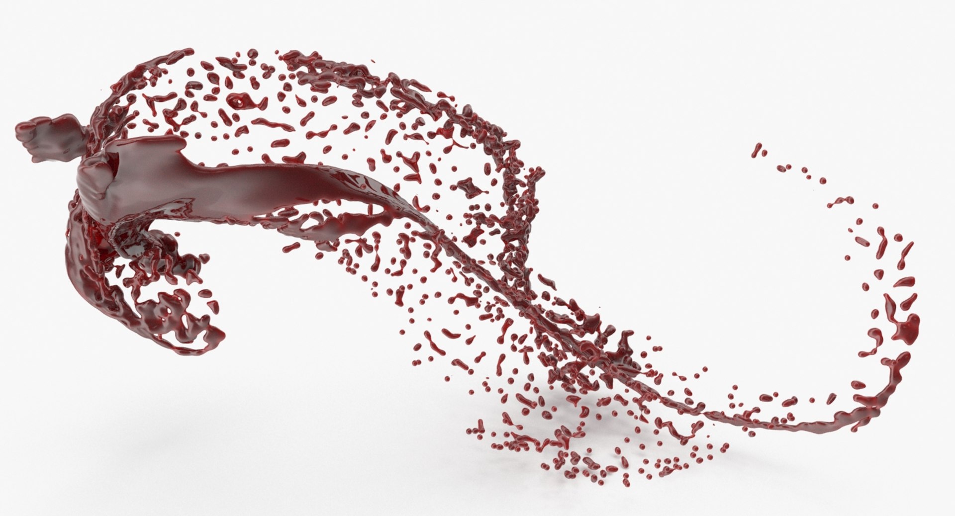 Blood Splash 3D Model - TurboSquid 1280254