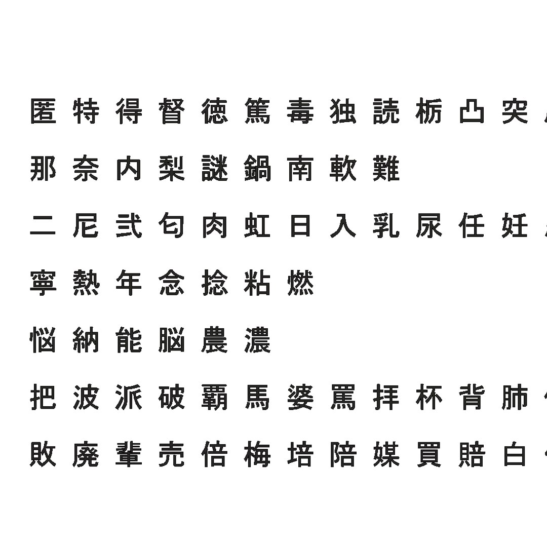 3D Chinese Ms Gothic Font - TurboSquid 1197521