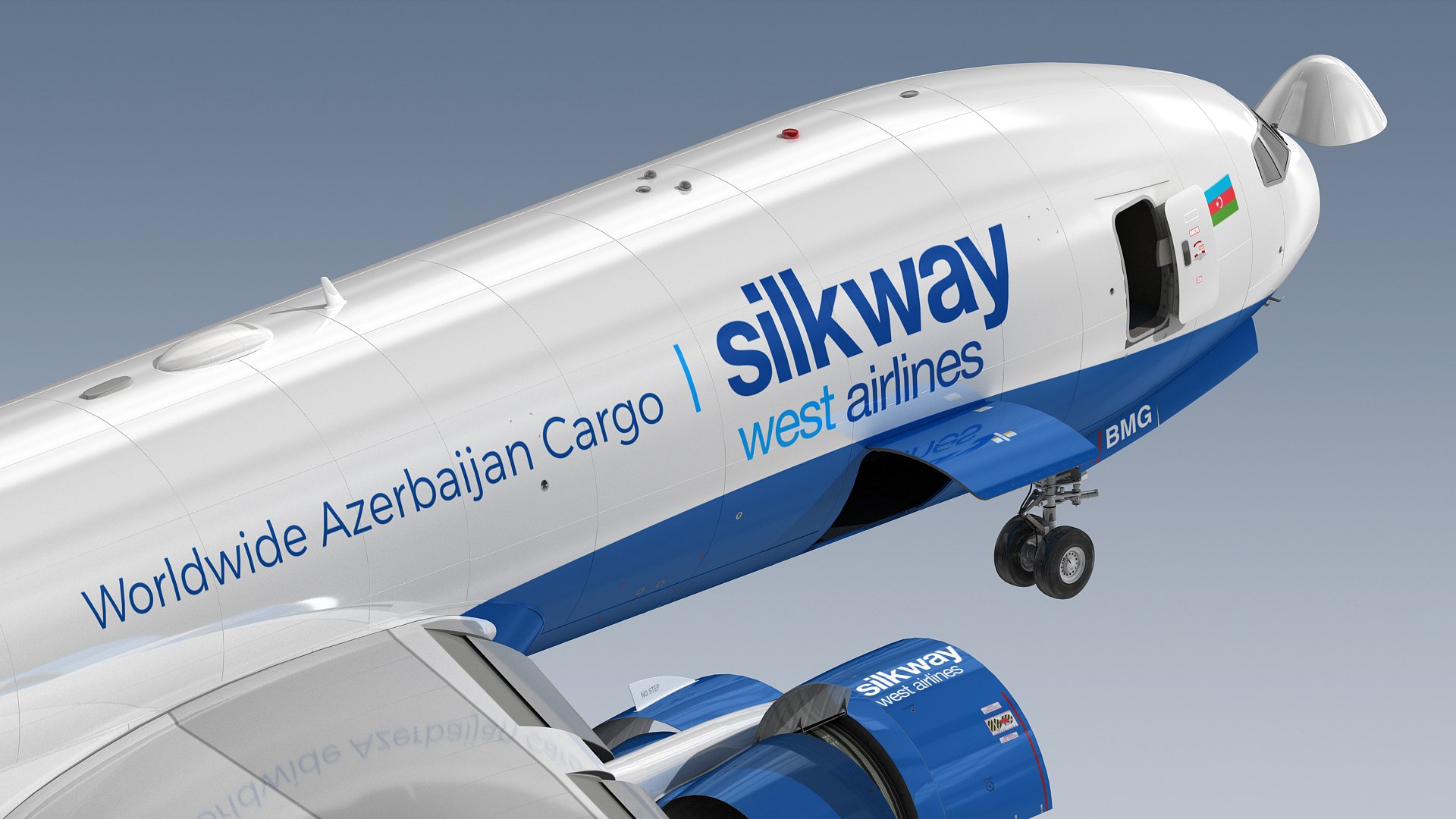 Boeing 777-F Silk Way West Airlines 3D - TurboSquid 2412897