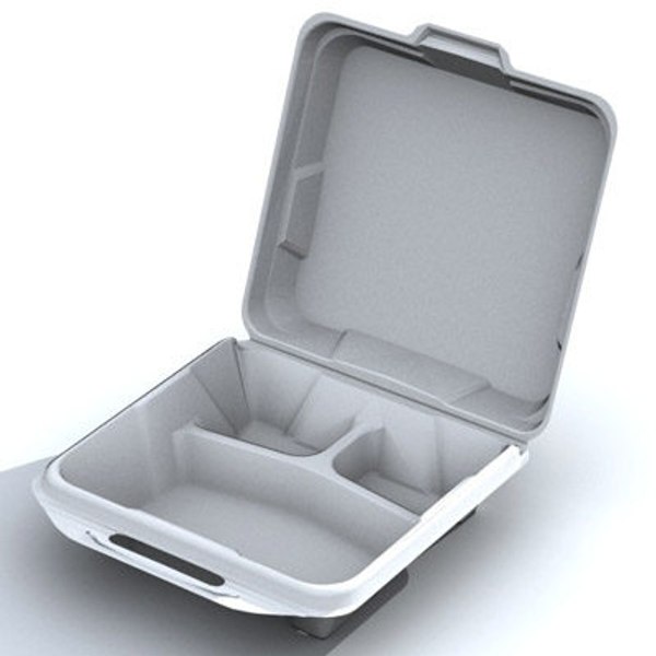 food container foam 3d model