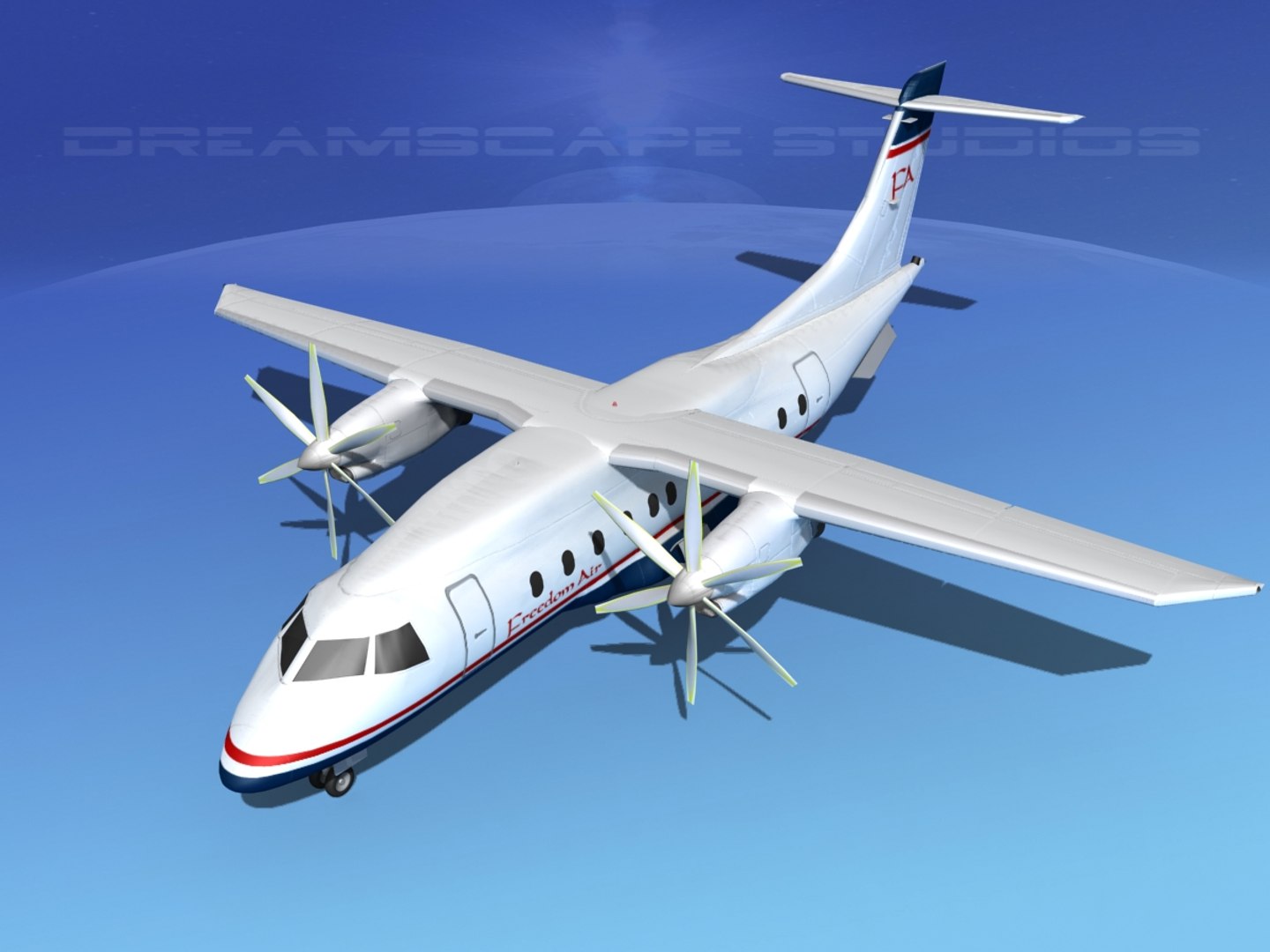 dornier do-328-130 3d model