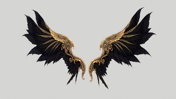 3D модель Black Wing - TurboSquid 1969979