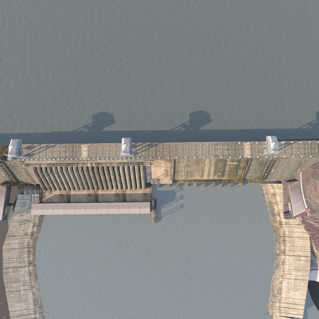 Krasnoyarsk Hydroelectric Power Station 3D - TurboSquid 1158190