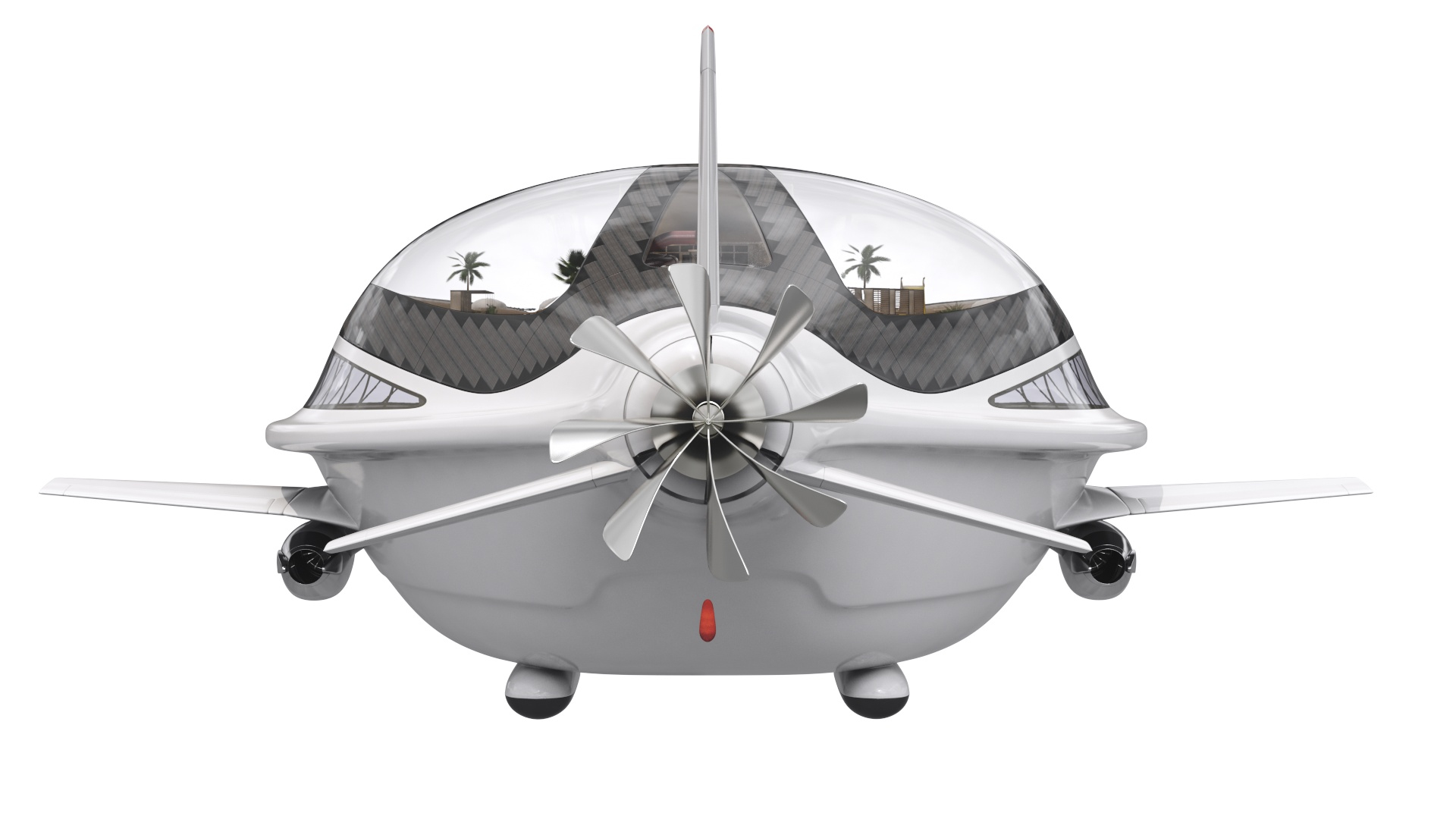 3D Futuristic Airship Concept model - TurboSquid 1991617