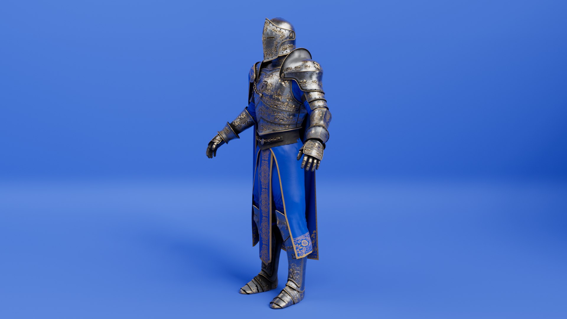 Heroic Knight Armor Model - TurboSquid 2291559