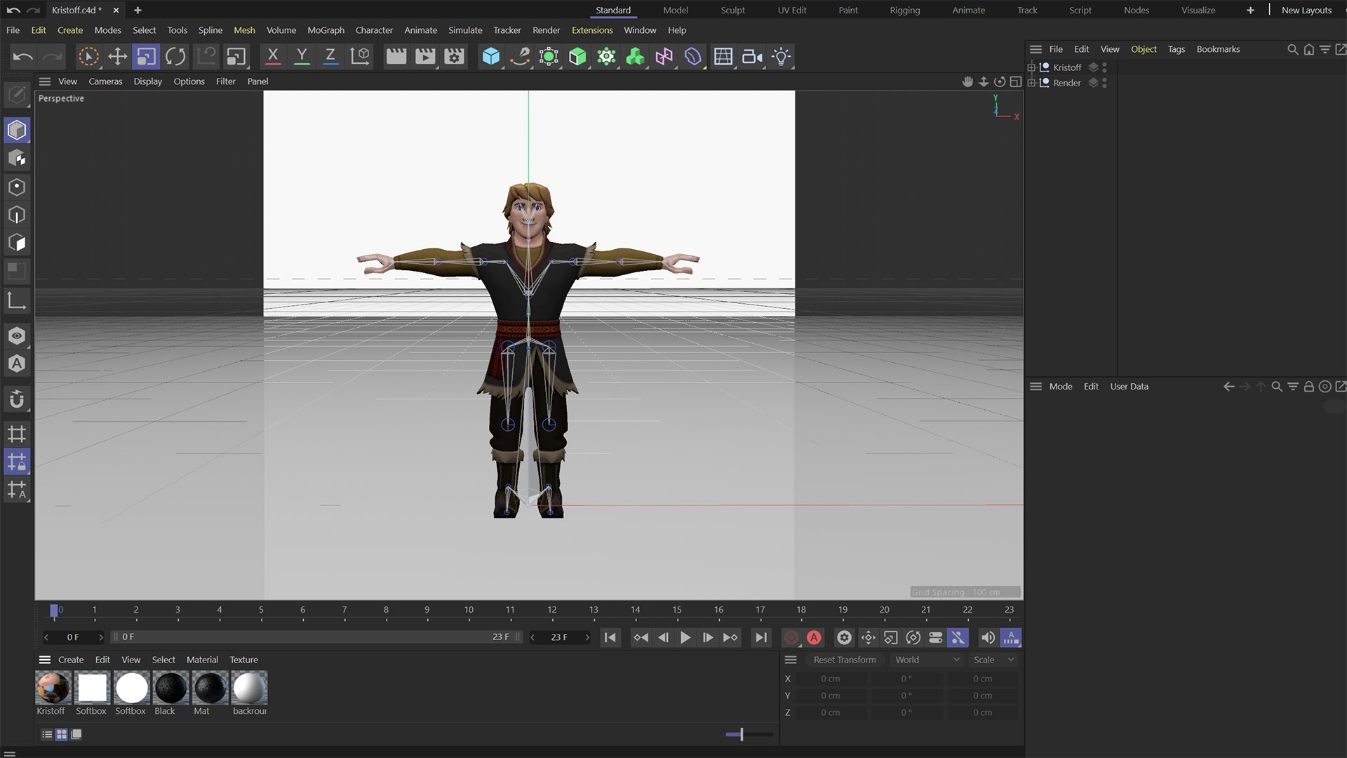 3D Kristoff Frozen - TurboSquid 1845289