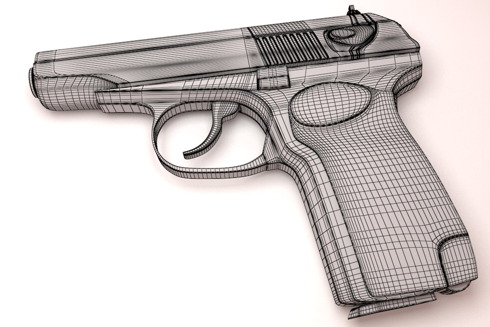 3D Makarov Pm Pistol Model - TurboSquid 1165132