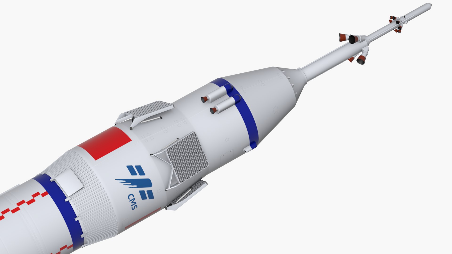 3D Long March CZ-2F - TurboSquid 1772042