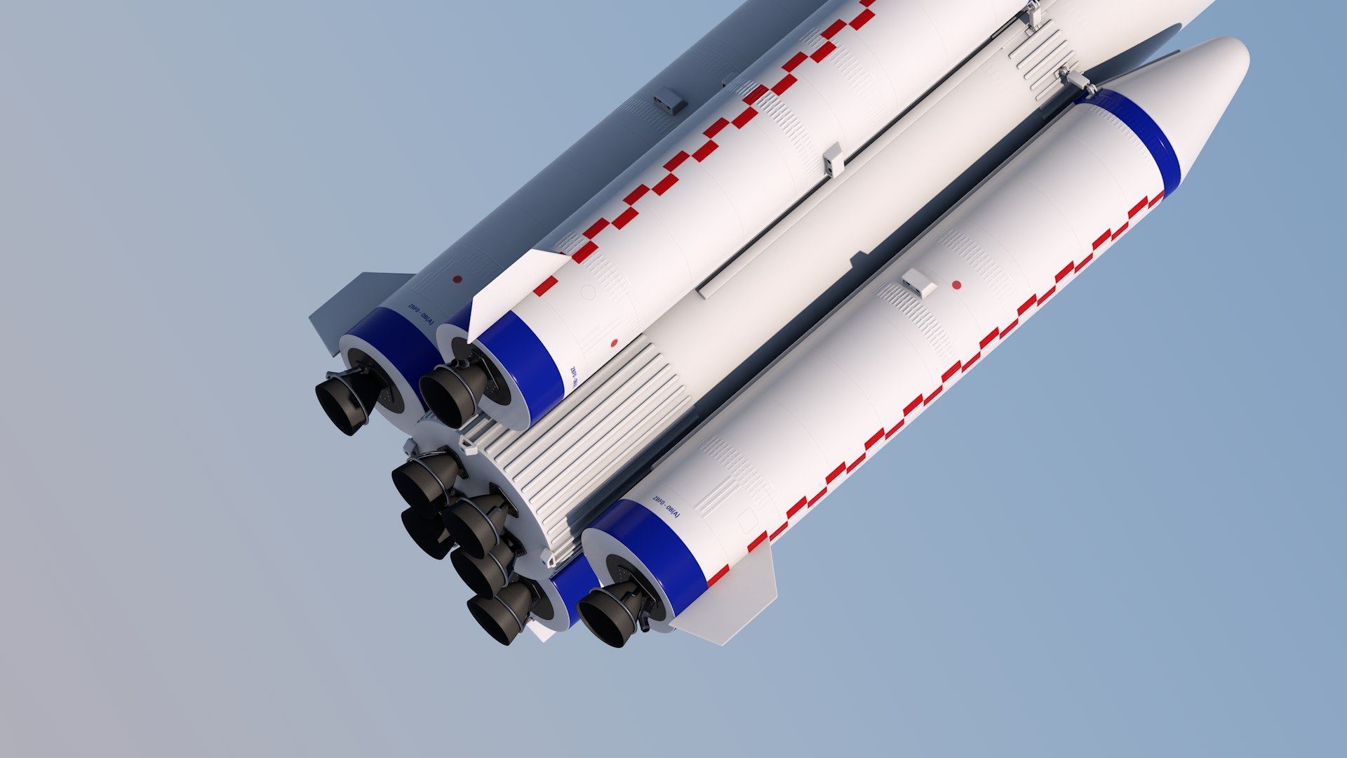 3D Long March CZ-2F - TurboSquid 1772042