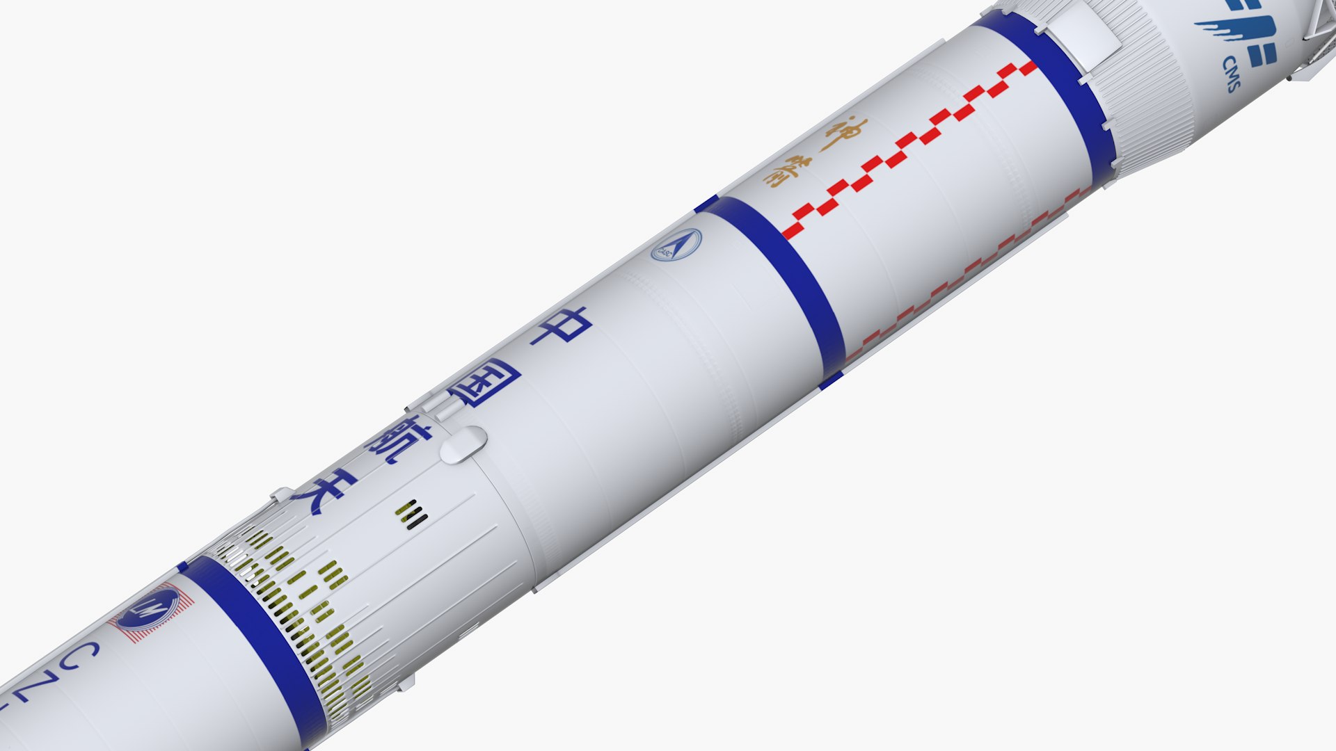 3D Long March CZ-2F - TurboSquid 1772042