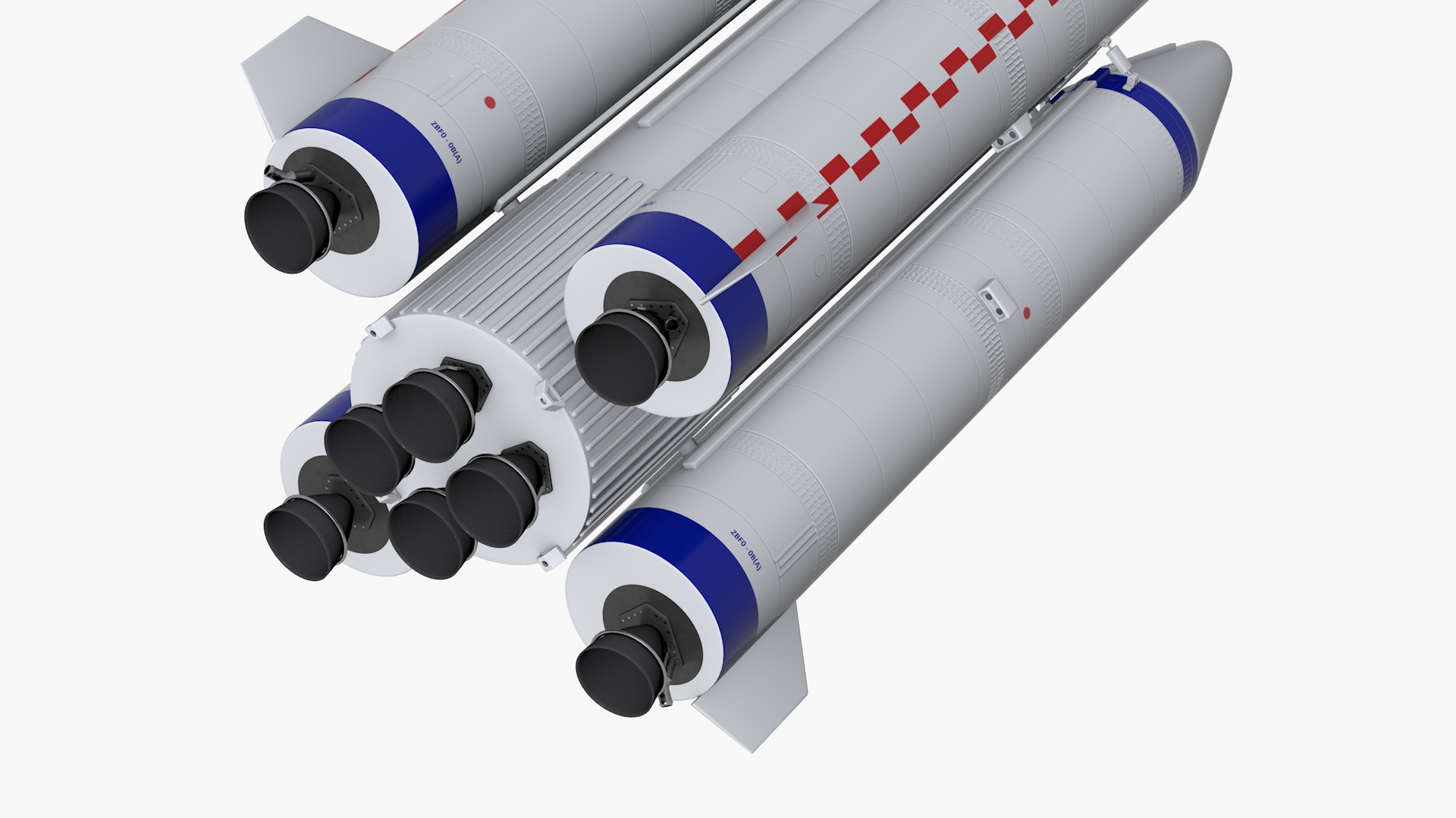 3D Long March CZ-2F - TurboSquid 1772042