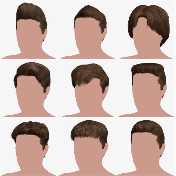 Free Hair 3D Models for Download | TurboSquid
