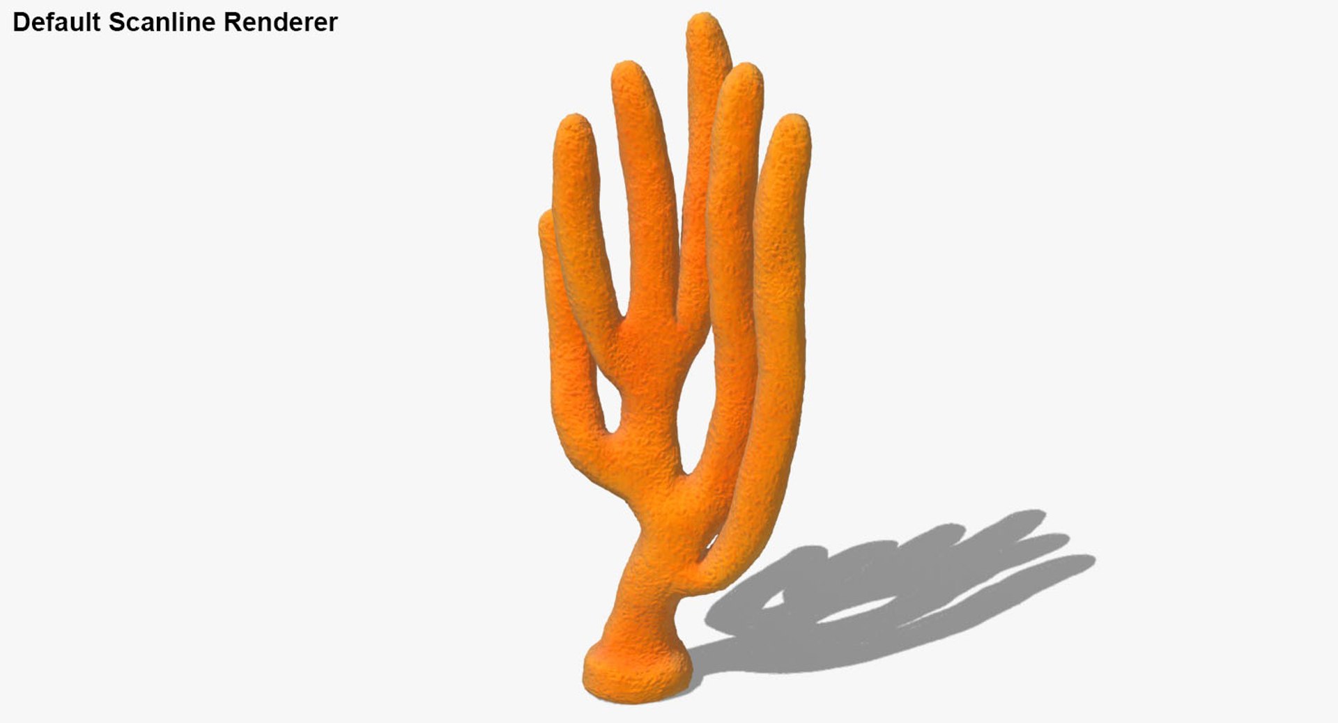 3D Realistic Orange Tree Sponge - TurboSquid 1370239