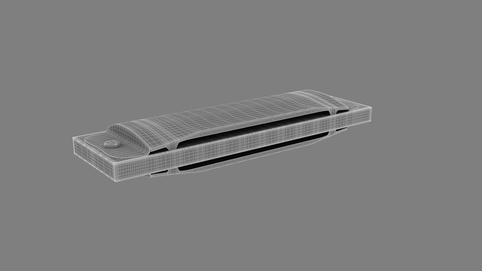 3D harmonica music instrument model - TurboSquid 1689333