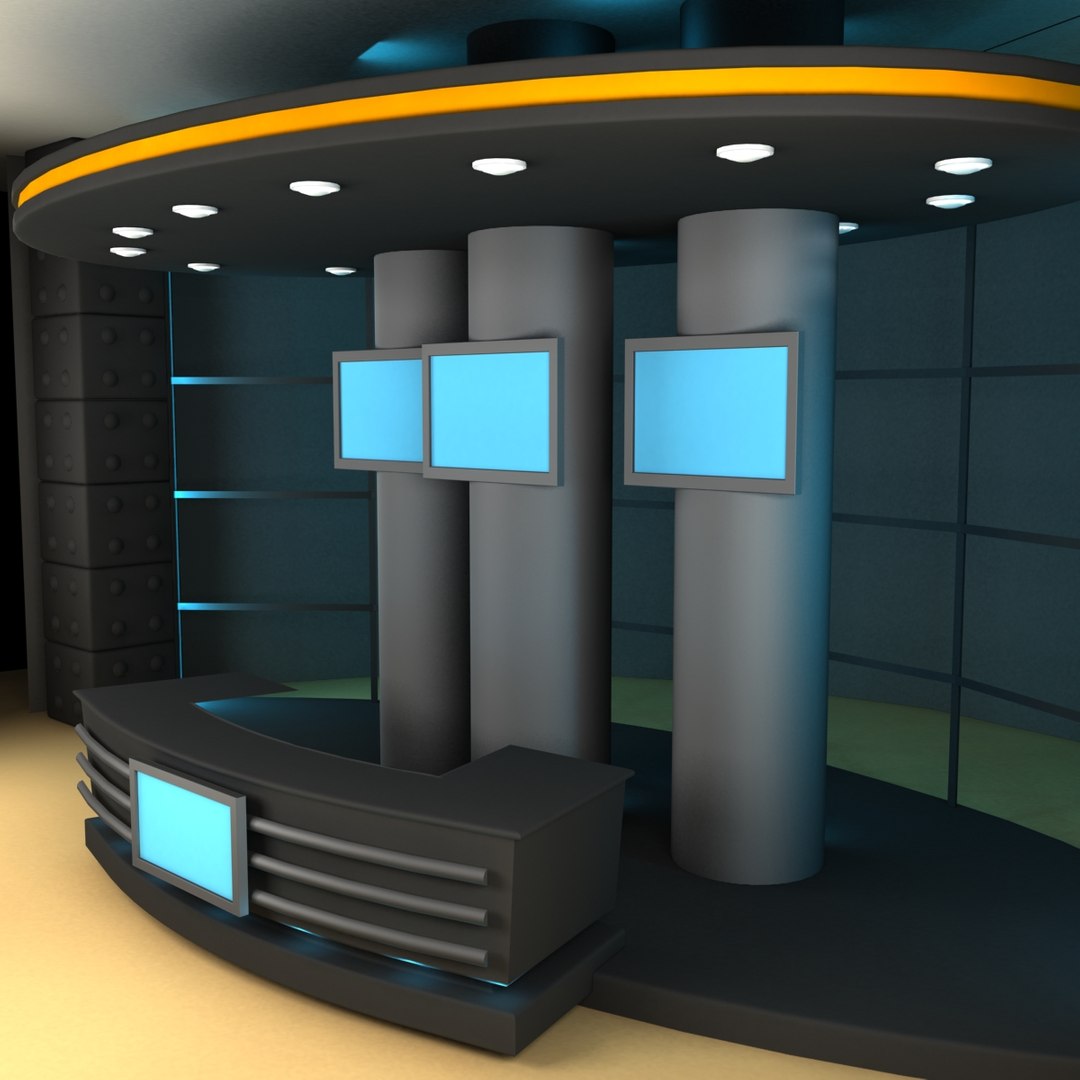Virtual Set 3d Model