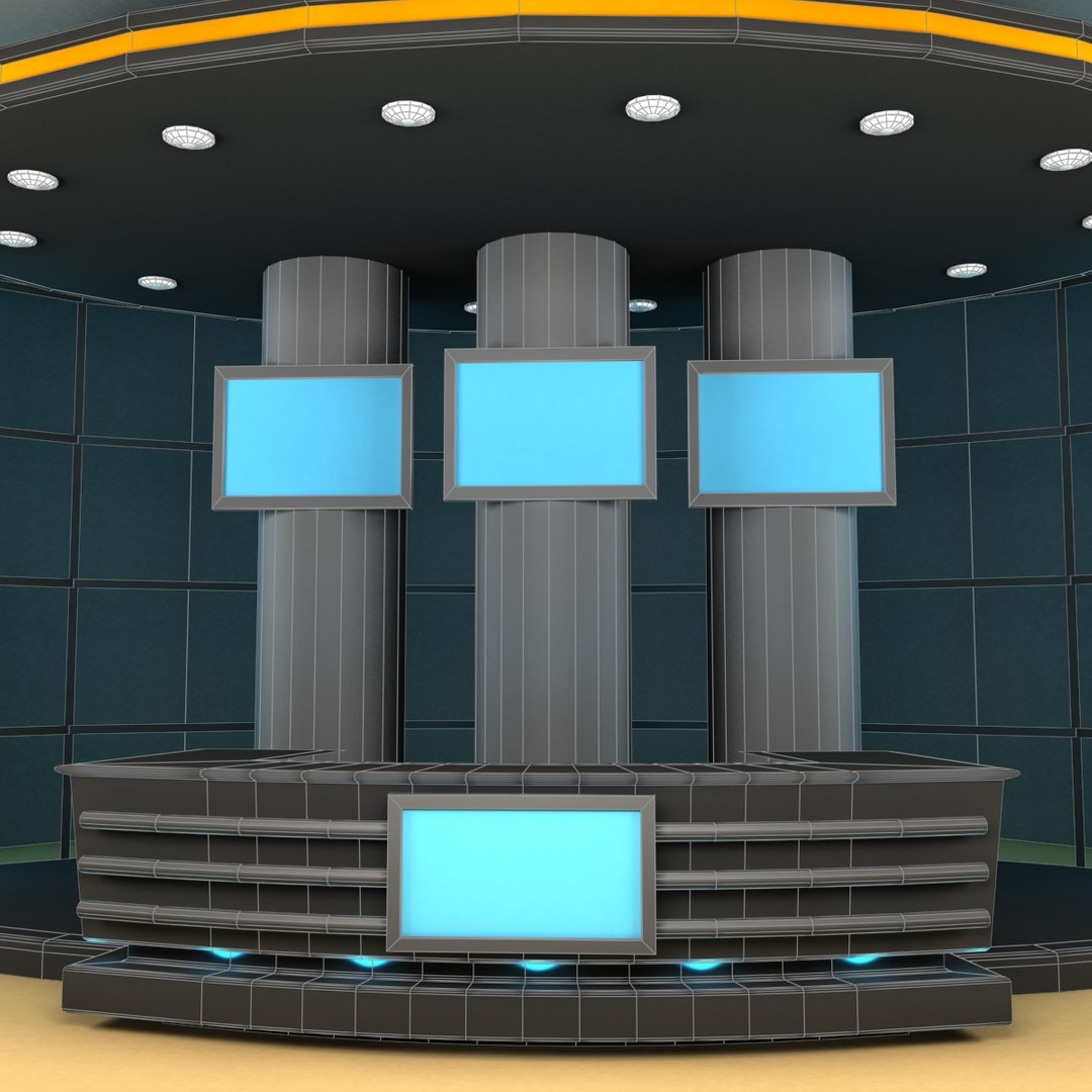 Virtual Set 3d Model