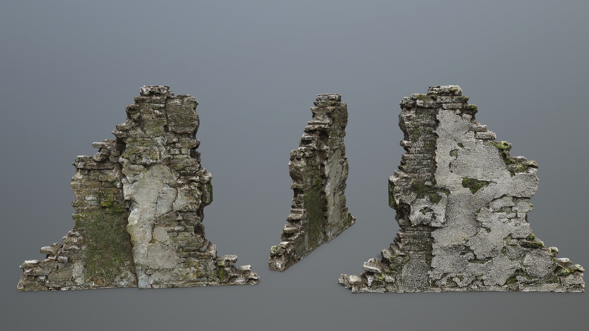 3D Old Ruins Model - TurboSquid 2336954