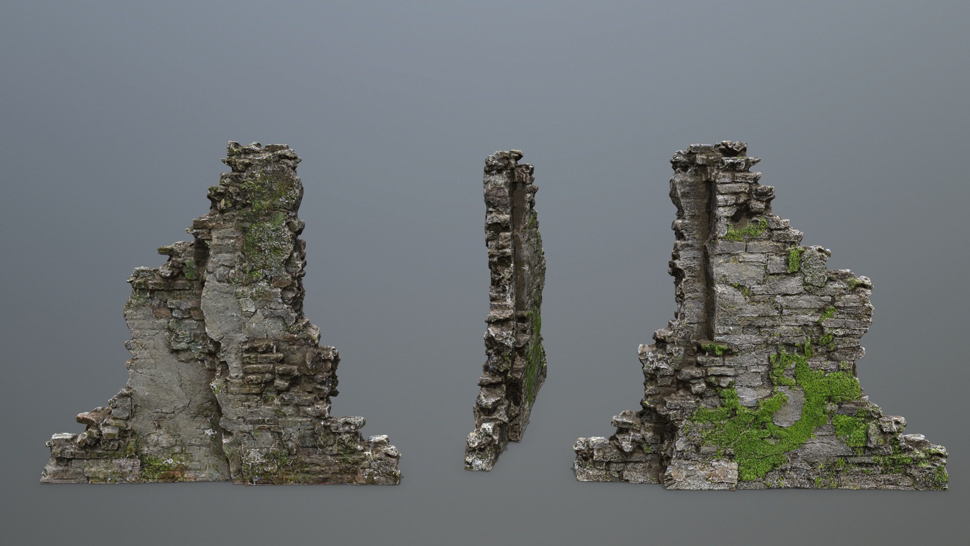 3D Old Ruins Model - TurboSquid 2336954