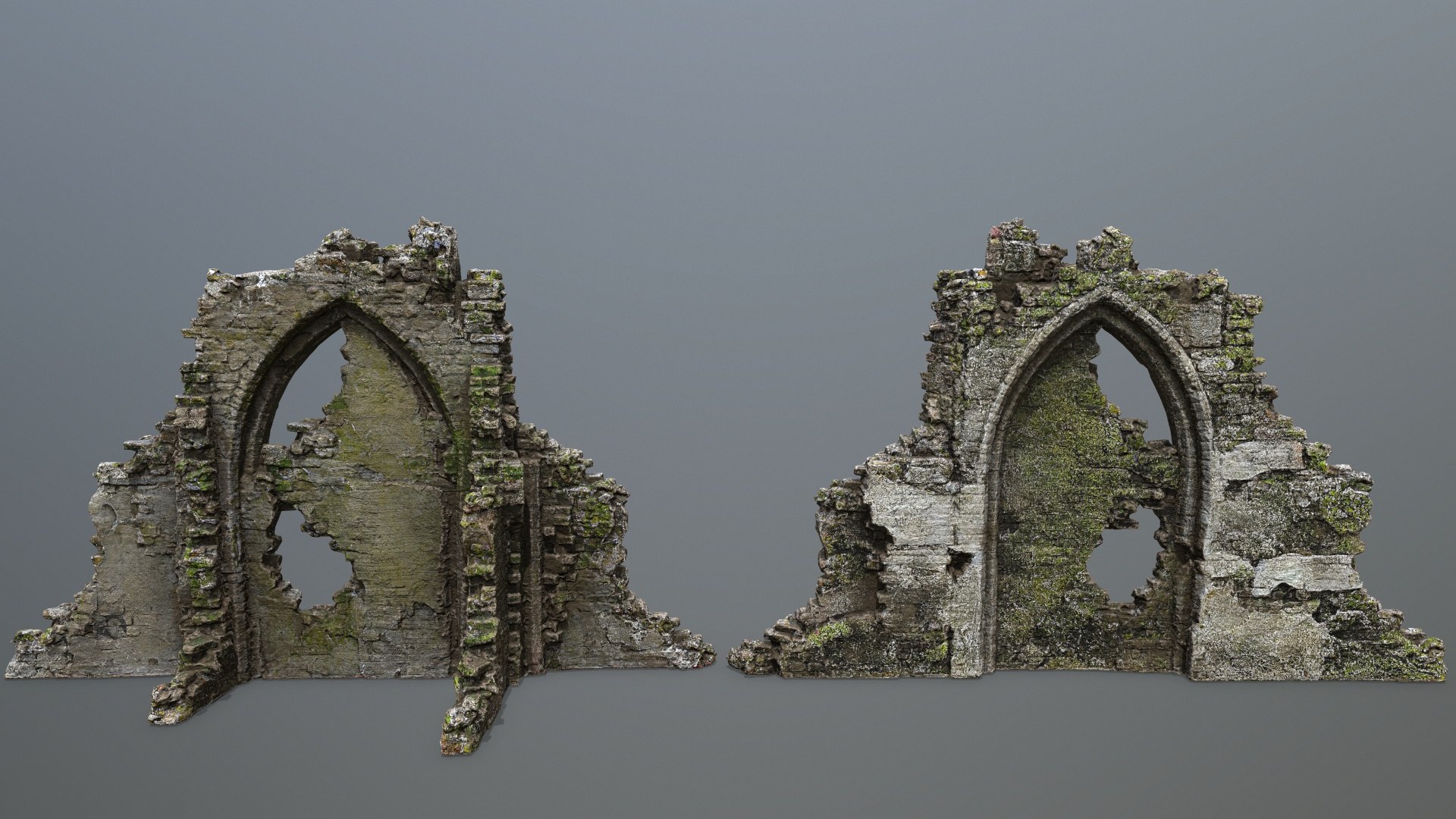 3D Old Ruins Model - TurboSquid 2336954