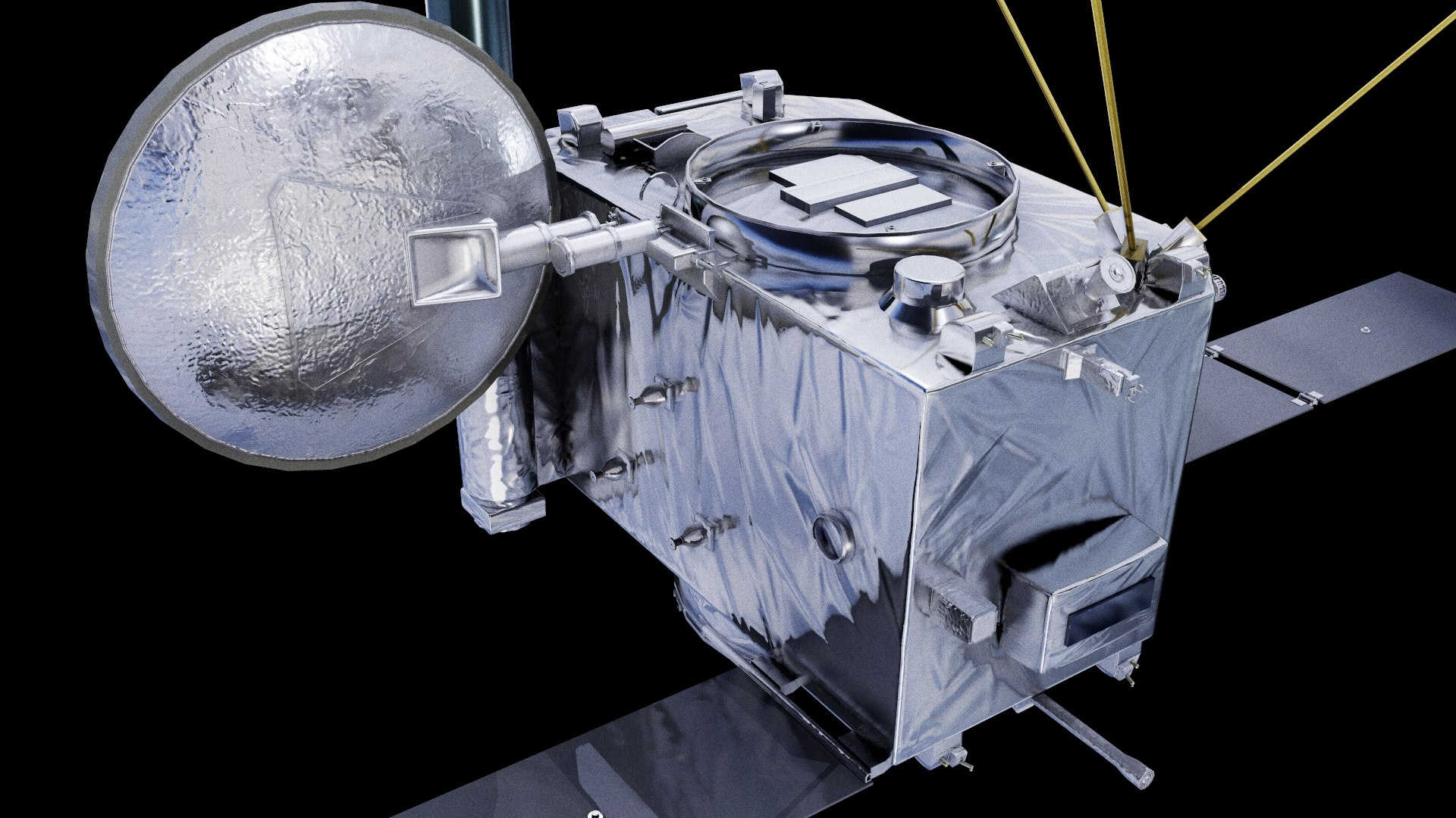 Spacecraft Nasa Stereo Space Model - TurboSquid 1463520