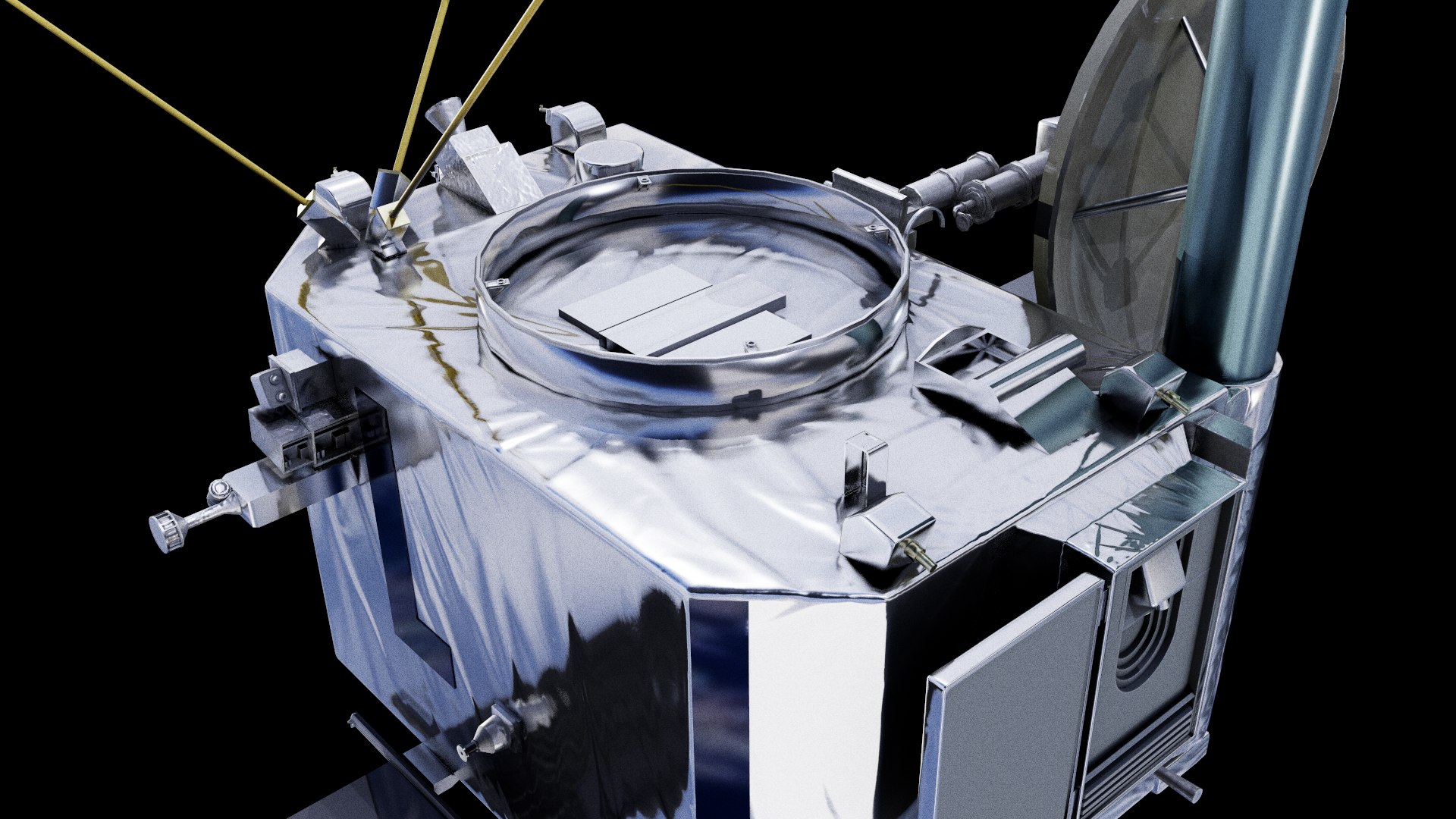 Spacecraft Nasa Stereo Space Model - TurboSquid 1463520