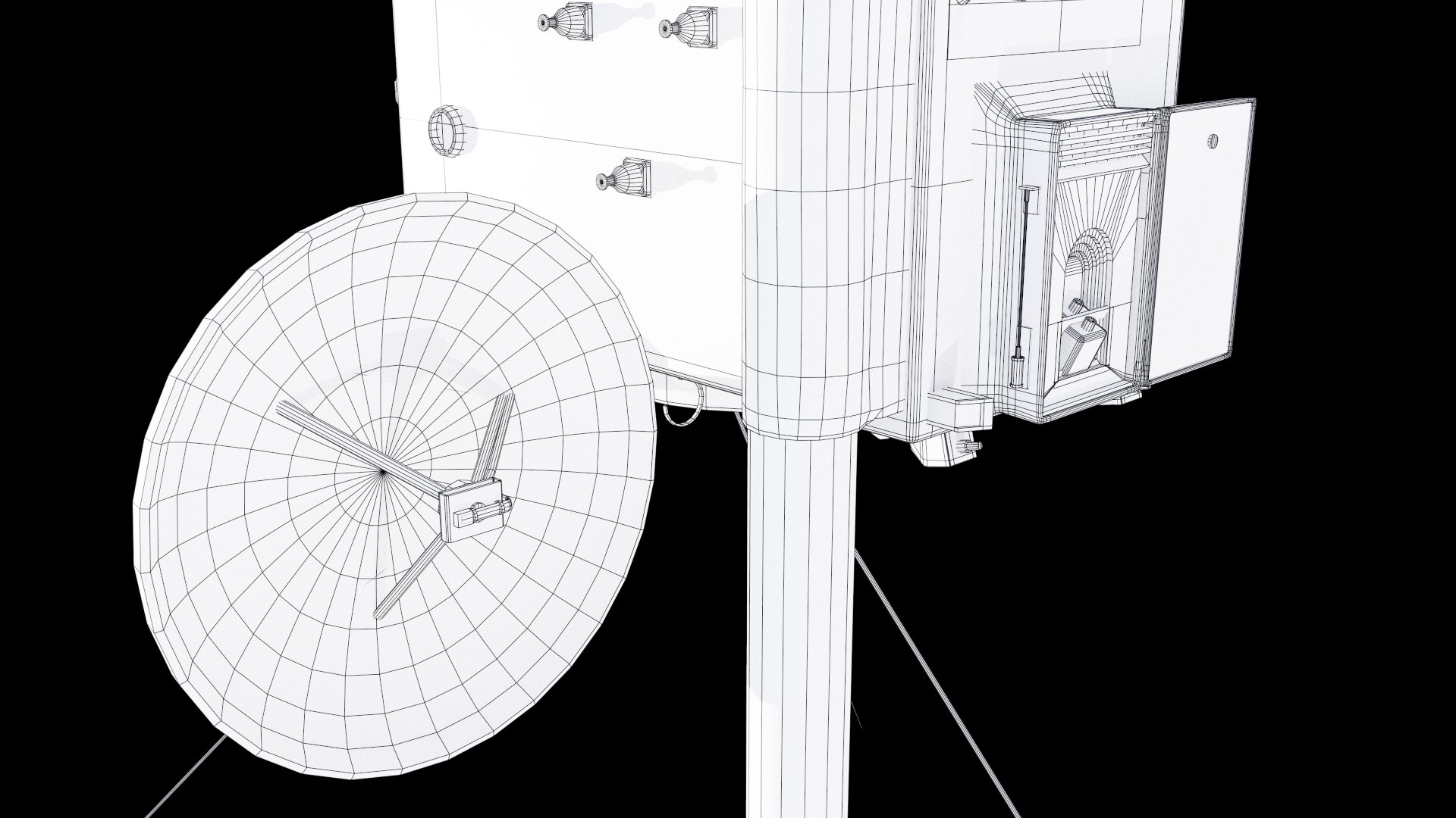 Spacecraft nasa stereo space model - TurboSquid 1463520