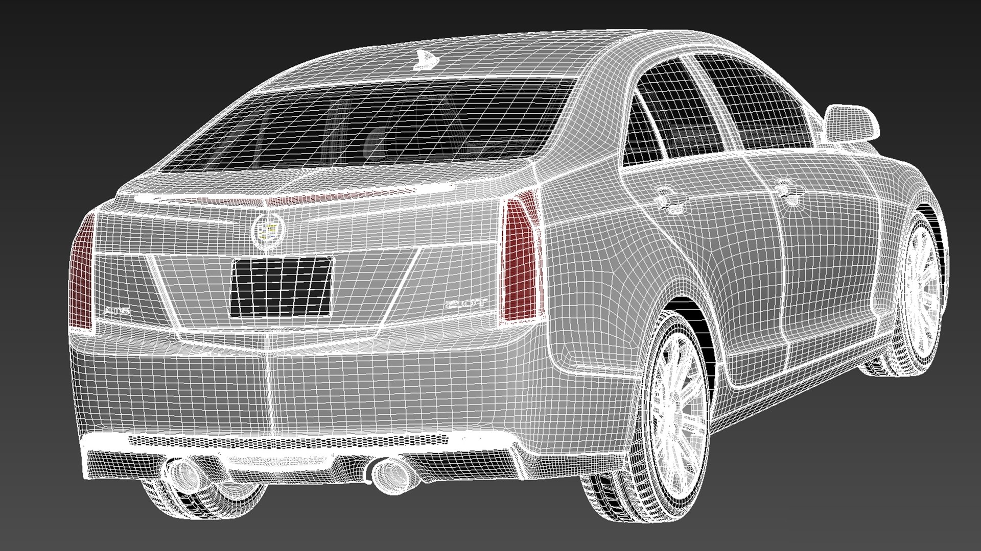 3d Cadillac Ats 2013 Luxury